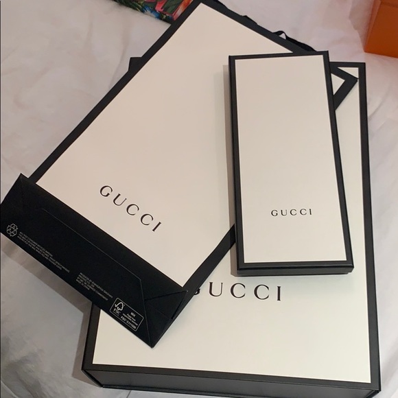 Gucci | Accessories | Authentic Gucci Shopping Bag And Boxes | Poshmark